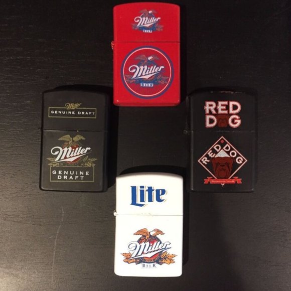 MILLER | Other | Millermiller Litemiller Genuine Draft Red Dog Oil ...